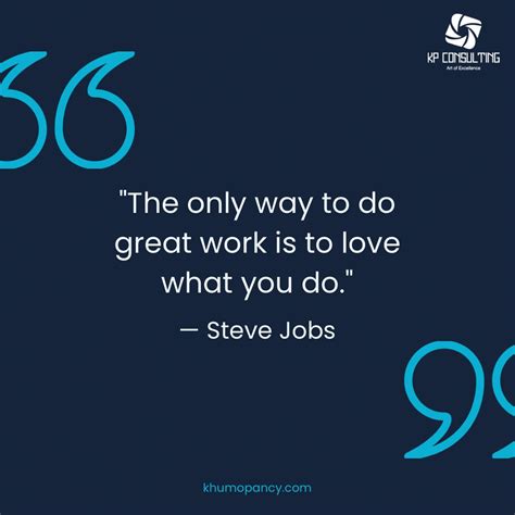 Khumopancy Consulting On Linkedin Passion Greatwork Motivational