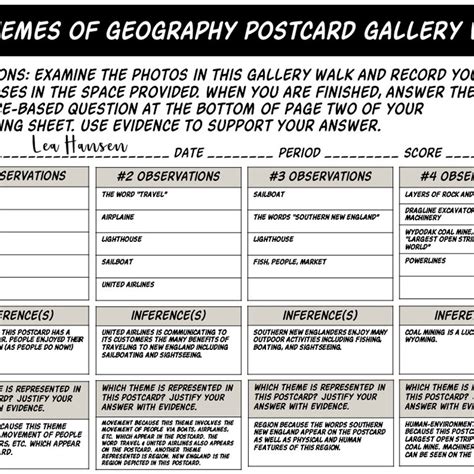 Movement Geography Theme
