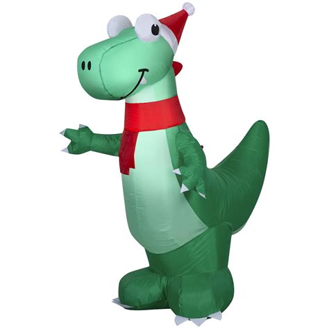Christmas Airblown Dinosaur 4ft Ab Dinosuar Walmart Ca