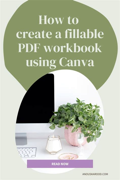 Best 13 How To Create An Interactive Fillable PDF Workbook In Canva
