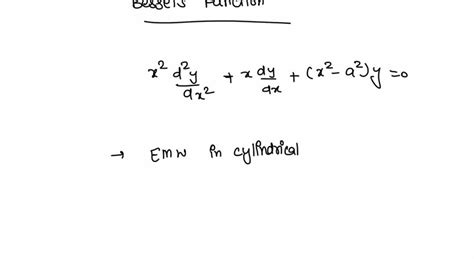 Solved In Other Math What Role Does The Bessel Function Play A The Solved In Other Math What Role Does The Bessel Function Play A The