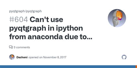 Can T Use Pyqtgraph In Ipython From Anaconda Due To Use Jedi Config Option Issue