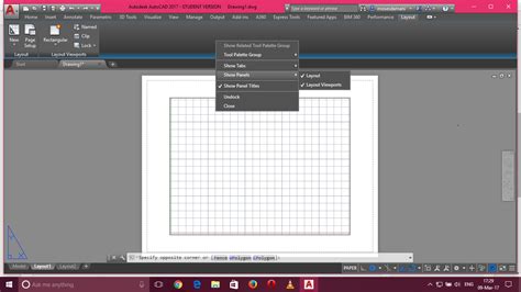 missing panels under layout tab autodesk community