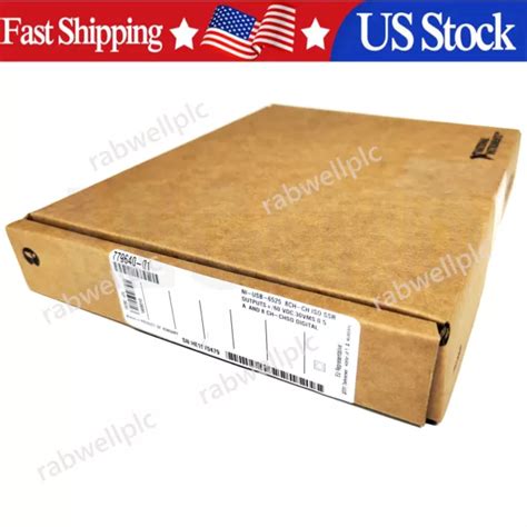 National Instruments Ni Usb 6525 Digital Io Relay Card 8ch Ssr 8ch