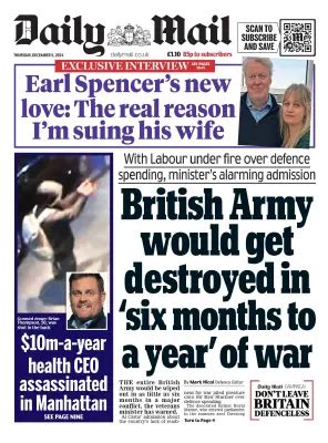 Daily Mail 5 December 2024 Free Magazine Pdf