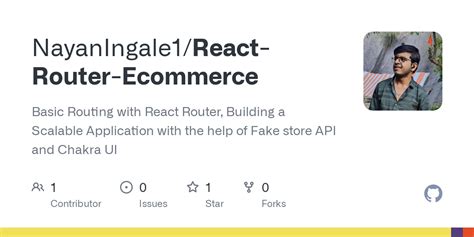 GitHub NayanIngale React Router Ecommerce Basic Routing With React Router Building A