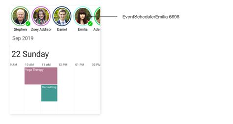 Accessibility In Xamarin Scheduler Control Syncfusion