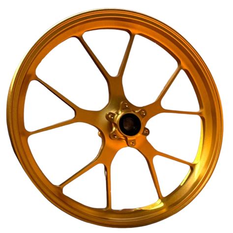 Forged Front Wheel Rsv4 2013 2014 Gold Anodized