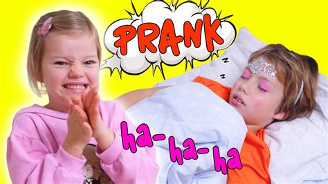 Makeup Prank On Sleeping Brother Youtube