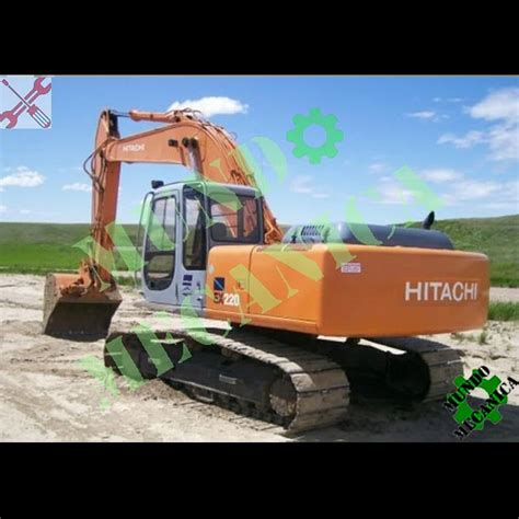 Manual Operador Excavadora Hidráulica Hitachi Ex220 Ex220lc