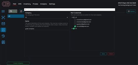 Inbox Mail Task Templates Create Mail Task Template AYCD