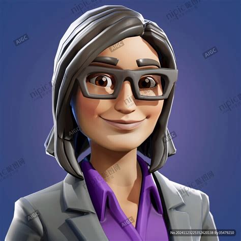 Ai创作图写实卡通人物 3d化身 写实漫画人物 卡通写实人物 学者头像 女博士插画 卡通年轻营养专家头像 女教师头像 仿3d卡通形象 逼真的化身 增强现实化身 3d卡通女性 极客女孩 年轻女