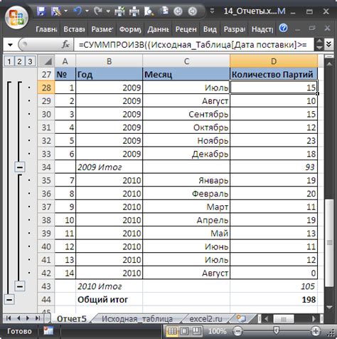 Автоматические отчеты в Excel Word и Excel помощь в работе с