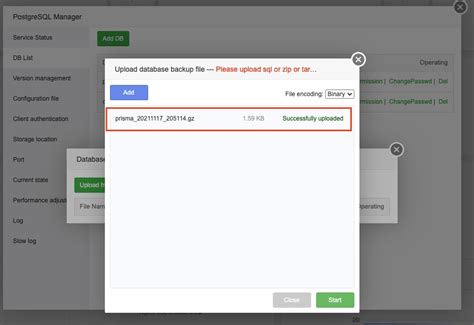 Postgresql Manager Aapanel Free Hosting Control Panel One Click Lamplemp