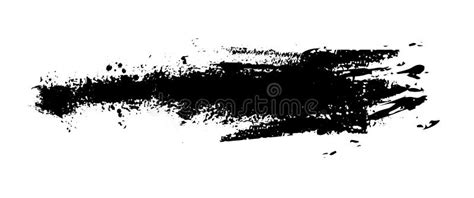 Black Blob Object On White Background Vector Illustration Stock Vector