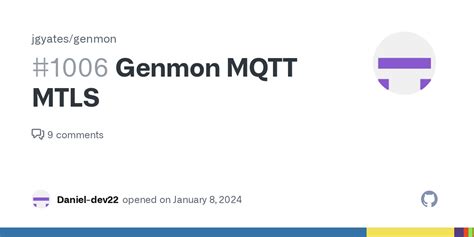 Genmon Mqtt Mtls · Issue 1006 · Jgyatesgenmon · Github