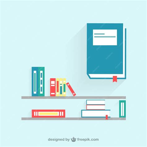 책 선반 그림 무료 벡터