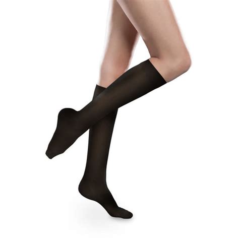 Ease Sheer Womens Knee High 15 20 Mmhg Compression Stockings