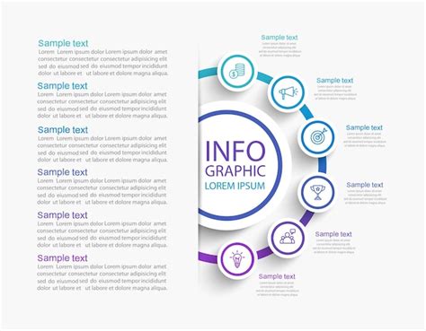 Premium Vector Infographic Design Business Template With 6 Options Steps