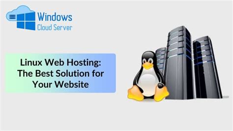 Linux Web Hosting The Best Solution For Your Websitepptx Web Hosting