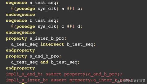 【ic验证】systemverilog 断言 systemverilog 断言 csdn博客