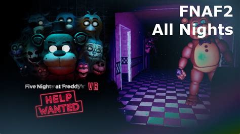 Five Nights At Freddys 2 Fnaf Vr Help Wanted Horror Game