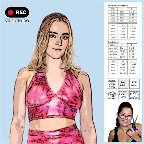Crop Top Sewing Pattern Sew Skimpy