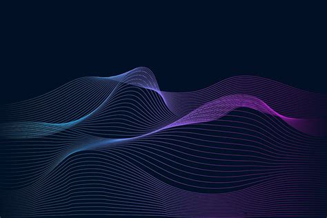Data Visualization Dynamic Wave Pattern Premium Vector Rawpixel