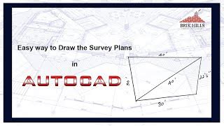 How To Plot A Survey Plan In AutoCAD Doovi