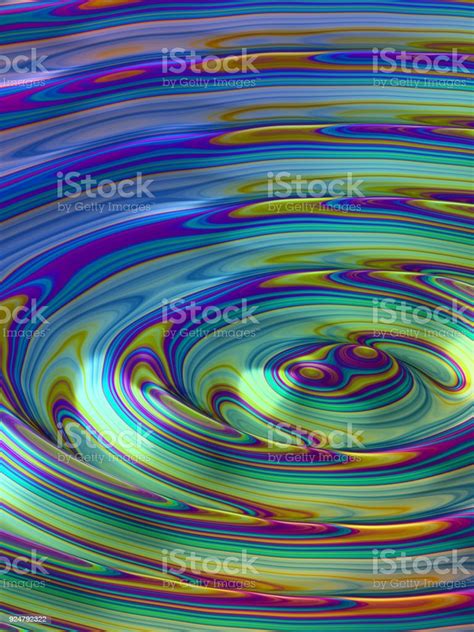 3d 렌더링 홀로그램 호 일 추상적인 배경 액체 물결 표면 반사 잔물결 텍스처 개념에 대한 스톡 사진 및 기타 이미지 개념