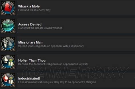 《文明5》全steam成就达成详细攻略 Steam成就怎么达成 游民星空