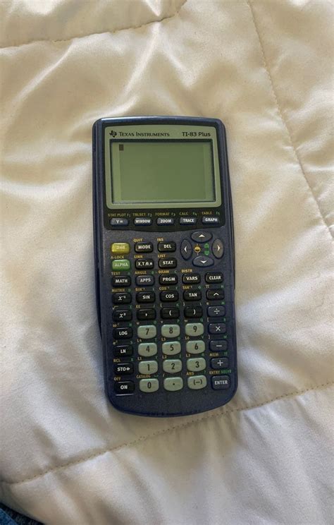 Ti 83 Plus Graphing Calculator On Mercari Graphing Calculator Graphing College Entrance Exam