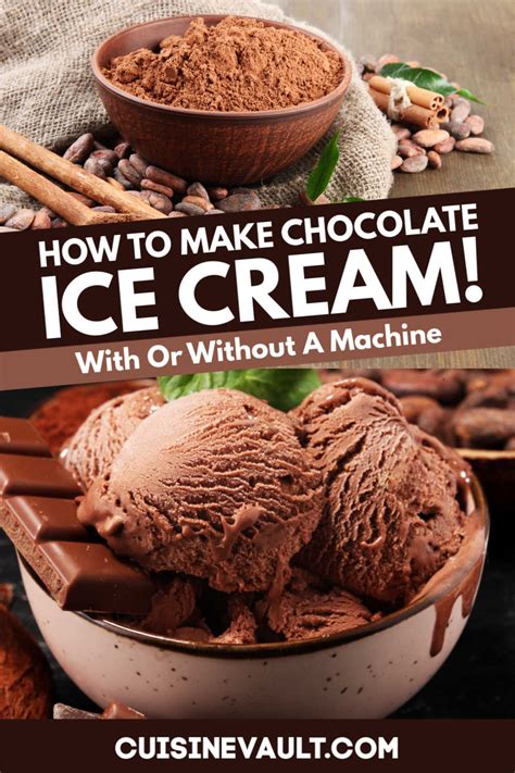 How To Make Chocolate Ice Cream 6 Tips