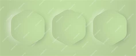 Premium Vector Group Of Three Abstract Polygons Shapes Backdrop For Cosmetic Product Collection