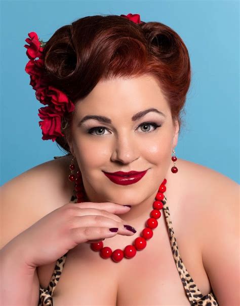 Stunning Plus Size Pin Up Photoshoot