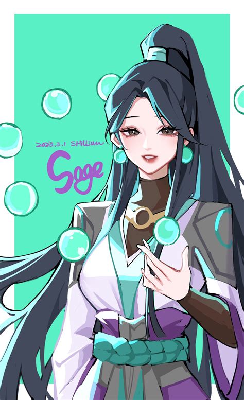Sage Valorant Drawn By Wanwan Danbooru