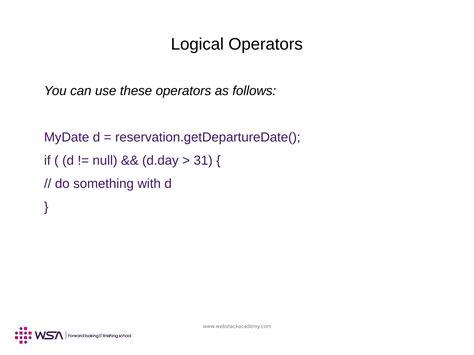 Core Java Programming Language Jse Chapter Iv Expressions And Flow Control Pdf