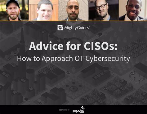 Advice For Cisos How To Approach Ot Cybersecurity Ppt