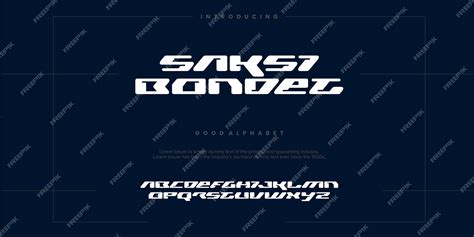 추상 패션 글꼴 알파벳입니다 로고 브랜드 등을 위한 최소한의 현대적인 도시 글꼴 타이포그래피 서체 프리미엄 벡터