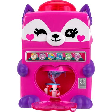 Jazwares 4 Foxy Vending Machine Kutie With 12 Kups Each Featuring Surprise Collectible Lil