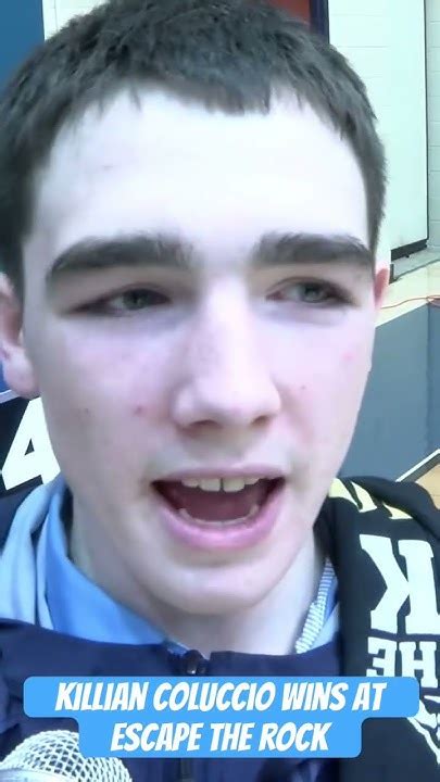 Cbas Killian Coluccio Wins 107 Lb Escape The Rock Title Wrestling