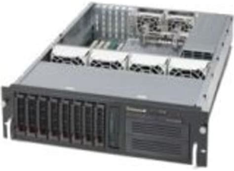 Supermicro Sc833t 653b 3u Rm 8bay Black 653w Eatx Sc833