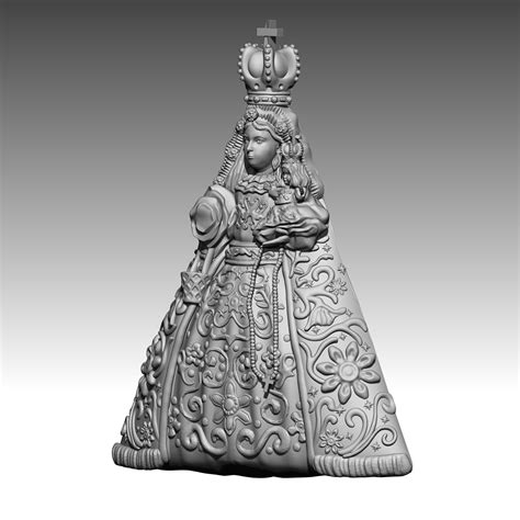 Virgen De Chapi 3d Model 3d Printable Cgtrader