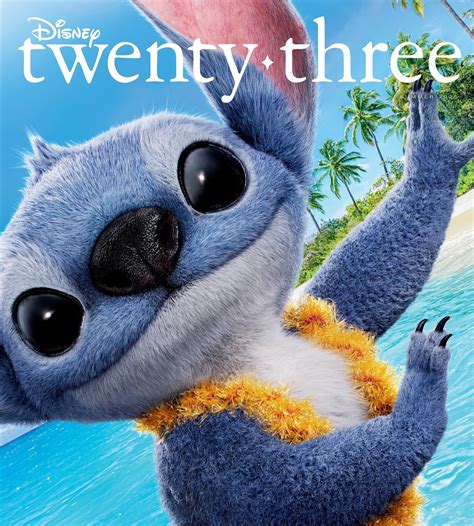 Funko Stitch Adorns The Cover Of The Latest D23 Magazine With This