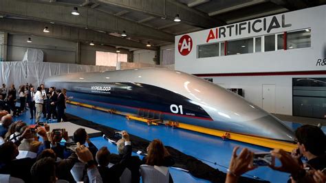 First Hyperloop Passenger Capsule Unveiled World News Hindustan Times
