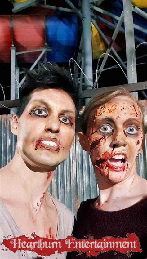 Zombie Scare Actors Heartburn Entertainment