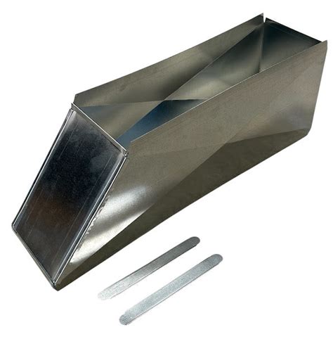 30x8 To 22x8 8 Long Trunk Duct Transition Increaser Reducer Fit Ductwork Delivered Llc