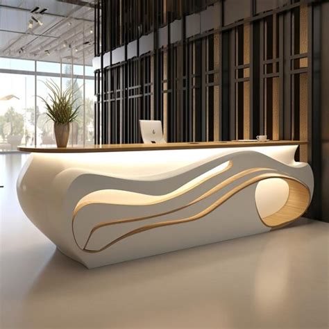 Modern Reception Desk Design With Salon Elegant Front Desk In Your Shop