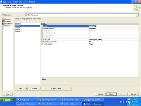 Import And Export Option In Ssms