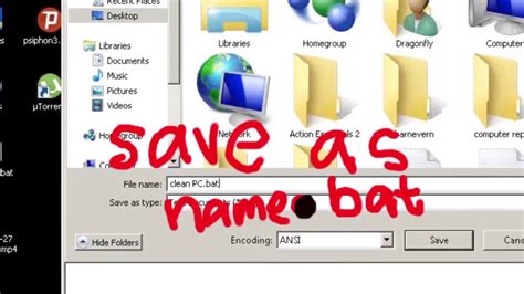 How To Clean Your Pc Using Batch File Youtube